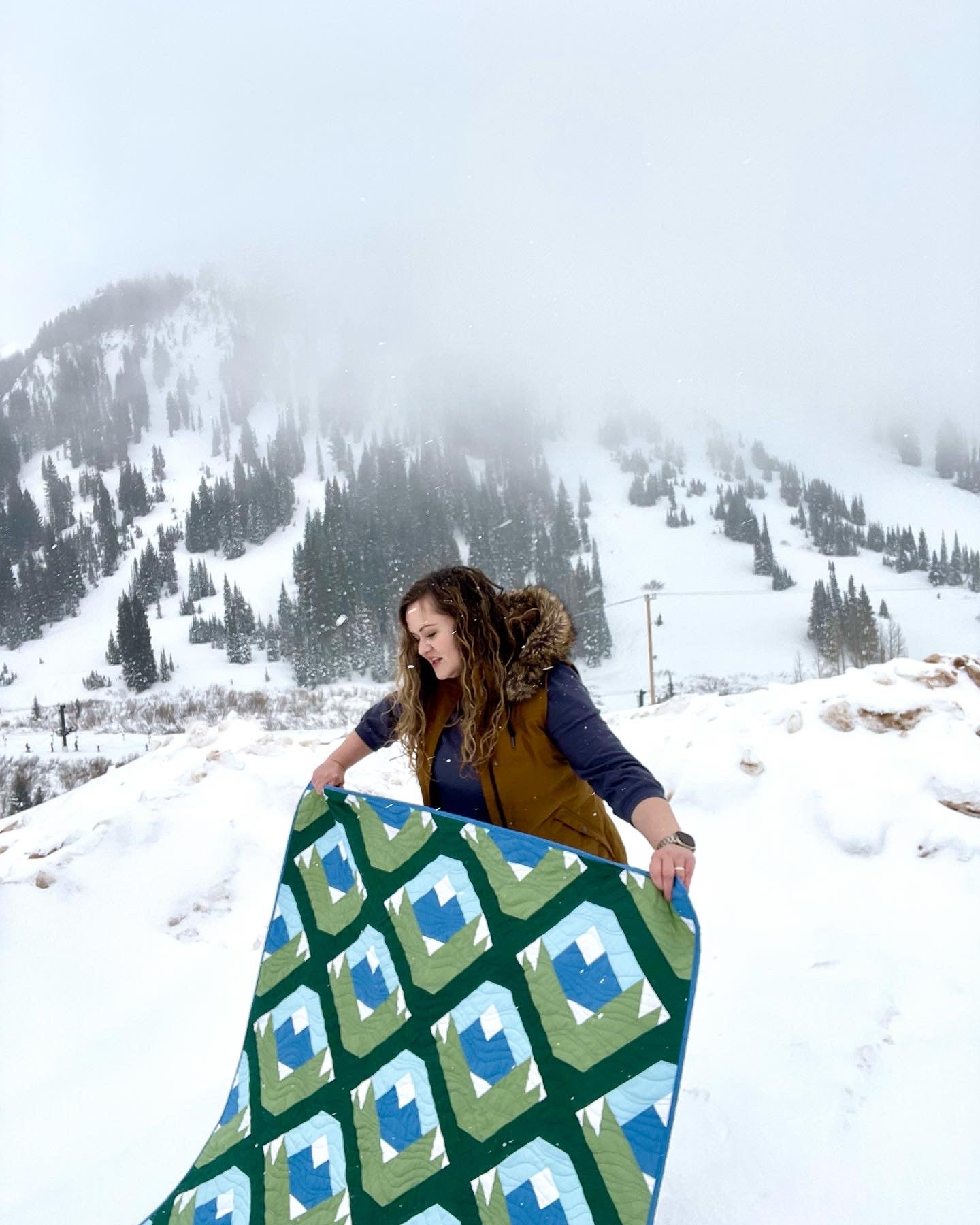 Wasatch Quilt Pattern – Compass and Wildflower Studio