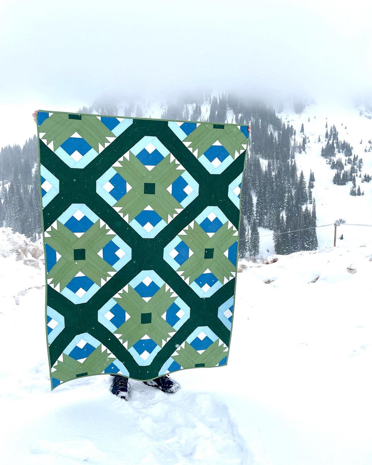 Wasatch Quilt Pattern – Compass and Wildflower Studio